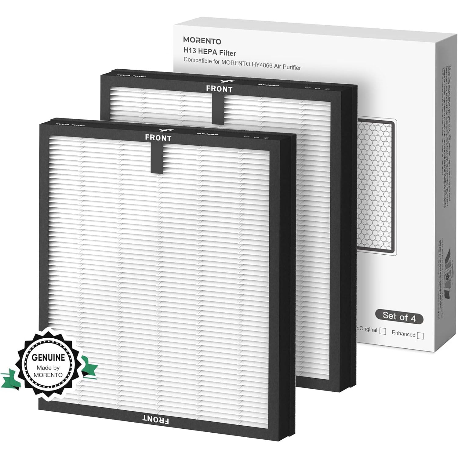 MORENTO HY4866G Replacement Filter for HY4866 Air Purifer, Original Ve ...